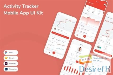 Download Activity Tracker Mobile App Ui Kit Desirefxcom