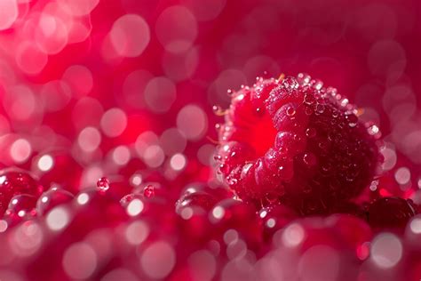 Premium Photo Star Of Vibrant Red Raspberry Extract