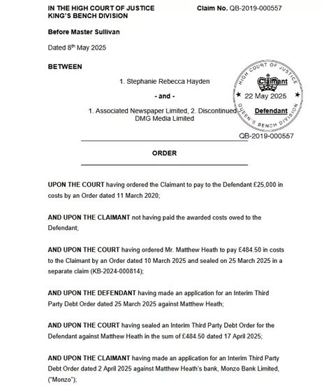 The Caroline Farrow Adrian Harrop And Anthony George Halliday