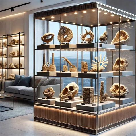 How To Make A Glass Showcase For Fossils