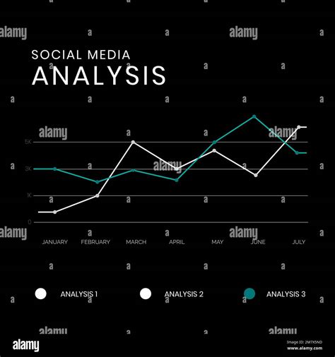 Business Analysis Graph Vector Editable Template Stock Vector Image