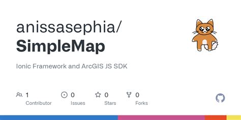 GitHub Anissasephia SimpleMap Ionic Framework And ArcGIS JS SDK