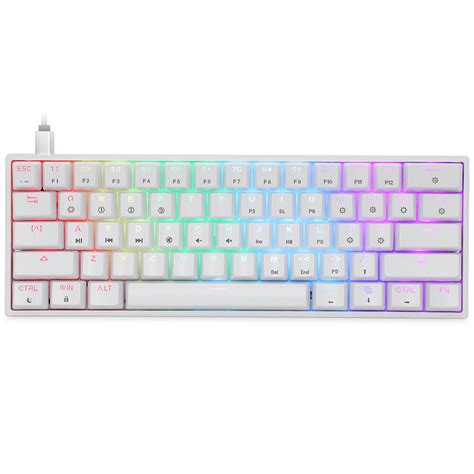 Geek customized gk61 mechanical keyboard 61 keys hot swappable gateron ...