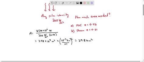 A Solar Power Plant Is To Be Built With An Average Power Output