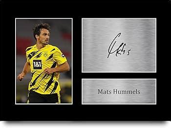 Foto Calcio Collezione Cornice Mason Mount A4 Foto Autografata Per