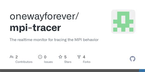 Github Onewayforevermpi Tracer The Realtime Monitor For Tracing The