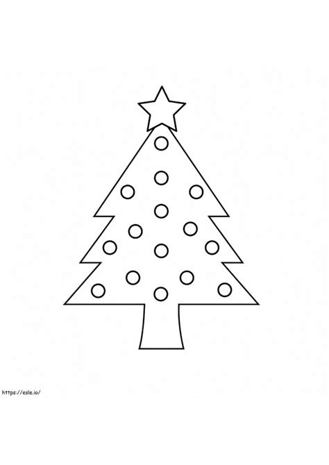 クリスマスツリー ぬりえ 塗り絵 塗り絵 無料