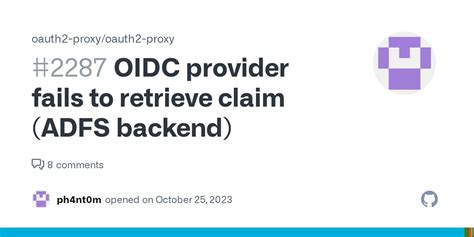 Oidc Provider Fails To Retrieve Claim Adfs Backend · Issue 2287 · Oauth2 Proxyoauth2 Proxy