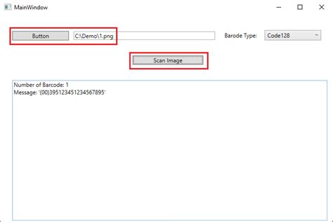 How To Read Barcodes In Wpf Net Core Windows Application Using C