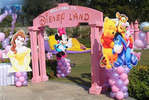 Disney Theme Birthday Party Birthdayorganizer