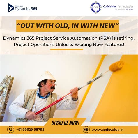 Codevalue Technologies Pvt Ltd On Linkedin Microsoft Dynamics365 Projectoperations Upgrade