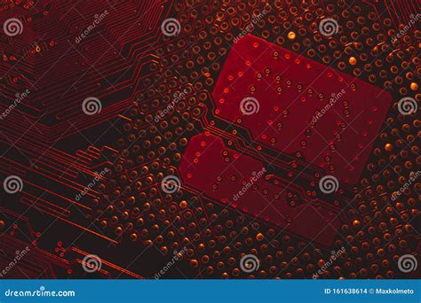 Processor Pins Macro Computer Motherboard Close Up Cpu Pins On A