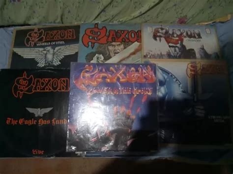 Lote 6 Lps Saxon Vinil Heavy Metal Vinil Mercadolivre
