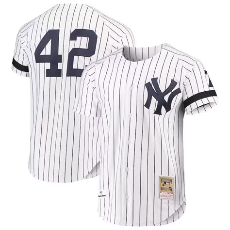 Mariano Rivera New York Yankees Mitchell And Ness Authentic Jersey White New York Yankees