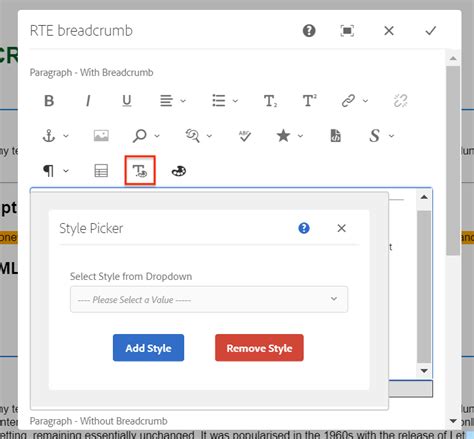 Aem Lab Arun Patidar Aem Touch Ui Rte Html Element Selector