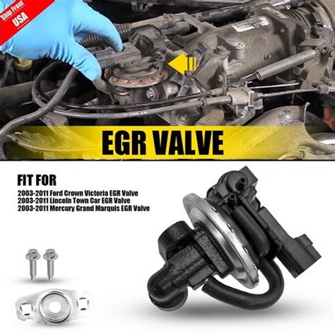 Egr Valve Egv1042 Fit For Crown Victoria Grand Marquis Town Car 2003 11