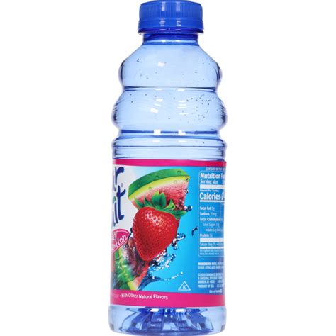 Clear Fruit Water Beverage Strawberry Watermelon Same Day Delivery Or