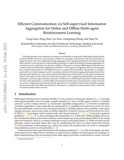 pdf efficient communication via self supervised information