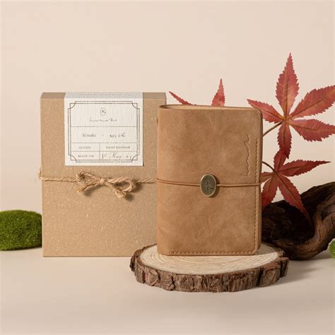 Hinoki No02 Passport Size Travel Notebook Notebooktherapy
