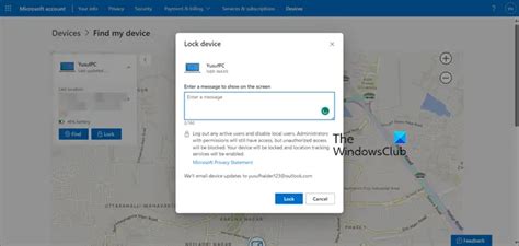 Remotely Lock Or Unlock Windows Device With Find My Device