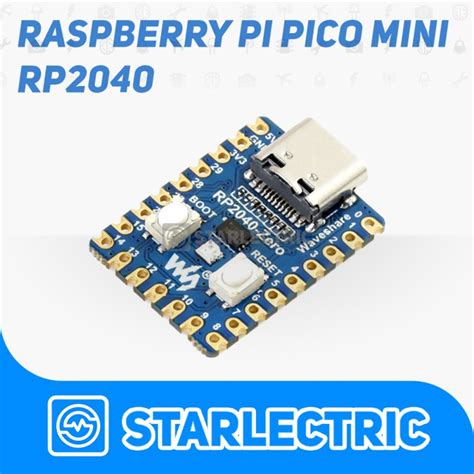 Jual Terlaris Raspberry Pi Pico Like Zero Rp2040 Mini Version Rp2040 Zero Shopee Indonesia