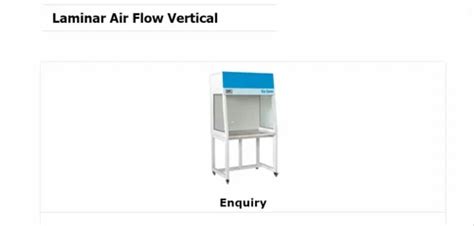 Biogene Ss Laminar Air Flow Horizontal 1 X 20w Size 2 X 2 X 2 At Best Price In New Delhi