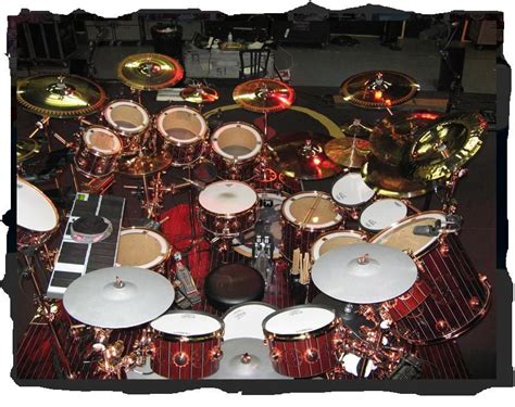 Neil Peart Drum Set