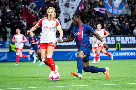 Le Psg Sincline Encore En C1 Et Bute Sur Le Bayern C1 F Gr C
