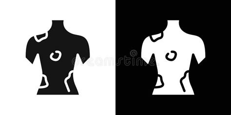 Contact Dermatitis Icon Logo Set Vector Stock Vector Illustration Of