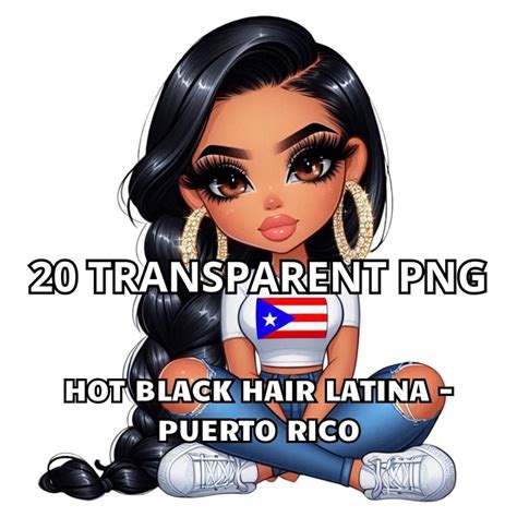 20 Hot Black Hair Latina Puerto Rico Gorgeous Puerto Rican Girl