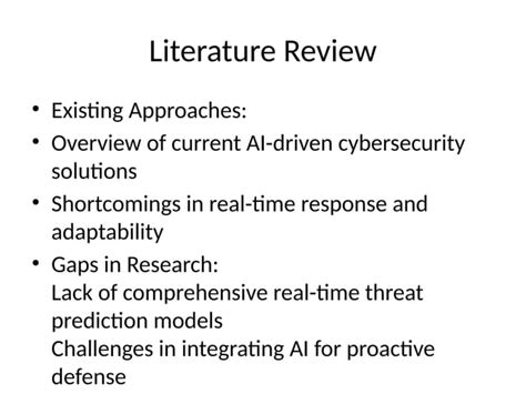 Proactive Ai Driven Cyber Defense Research Plan Pptx