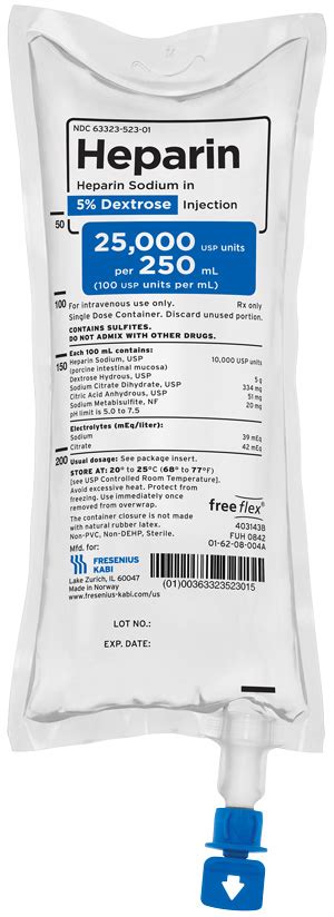 Heparin Sodium Injection Fresenius Kabi