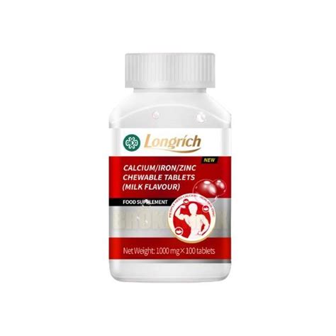 Calcium Chewable Tablet Posh Wellness Plus