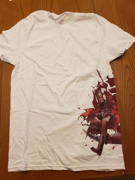 Got My Ruby Shirt From The Jan Lootanime Crate Rwby
