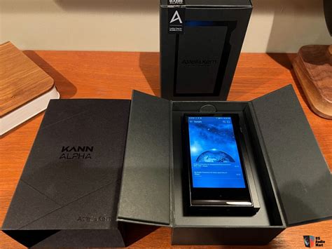 Astell & Kern KANN ALPHA Black DAP with Leather Case - Like New For ...