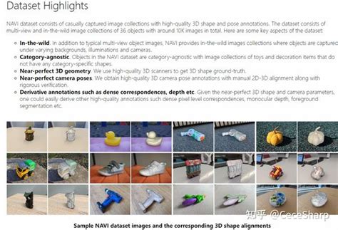 Aigc 3d公开数据集整理 知乎