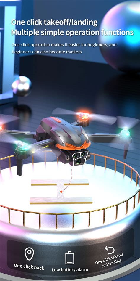 2024 Ae8 Evo Gps Positioning 6k Hd Three Camera Drone Aerial
