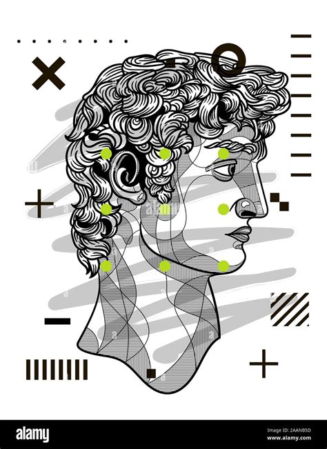 Vector Lines Classical Hand Drawn Illustration Stock Vector Image And Art