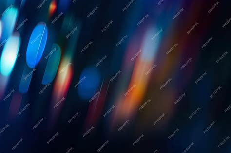 Premium Ai Image Diffraction Grading Effect Overlays Prismatic Color Blurred Light Refraction