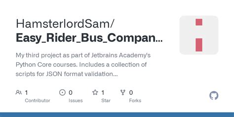Github Hamsterlordsameasyriderbuscompanypython My Third Project