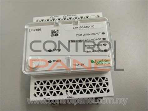 Schneider Egx150 Ethernet Gateway Link 150 Electrical Control Panel Resources Malaysia