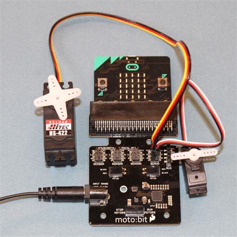 Micro Bit With Moto Bit PaperMech