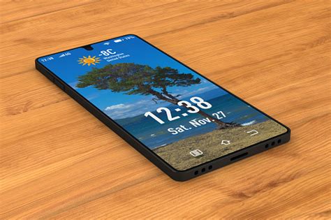 나무 책상에 전화 3d 일러스트레이션 3차원 형태에 대한 스톡 사진 및 기타 이미지 3차원 형태 5g 가상현실 Istock