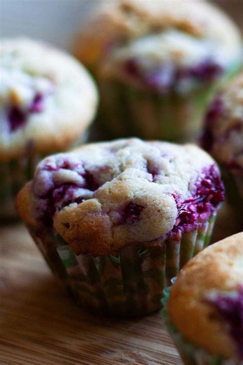 Raspberry Muffins With Fresh Raspberries Rasa Malaysia