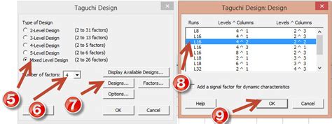 How To Design Mixed Taguchi Experiment Orthogonal Array Having 2