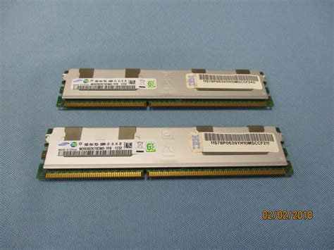 IBM EM32 82XX 32GB 2x 16GB DDR3 Memory Kit For Power7 Supreme Systems