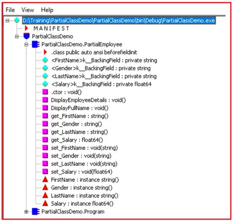 Partial Class And Partial Methods In C Dot Net Tutorials
