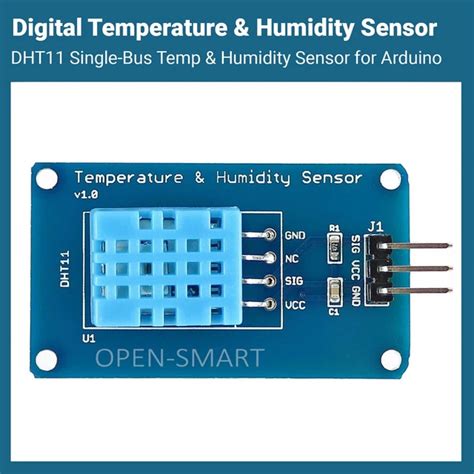 DIGITAL TEMPERATURE Humidity Sensor Module Single Bus Control For Arduino 3 99 PicClick UK