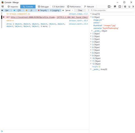 Javascript Angularjs Browse Page Content Not Being Displayed In