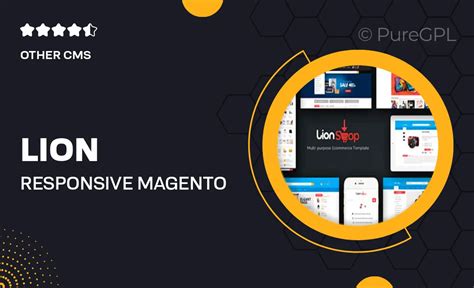 Lion Responsive Magento Theme